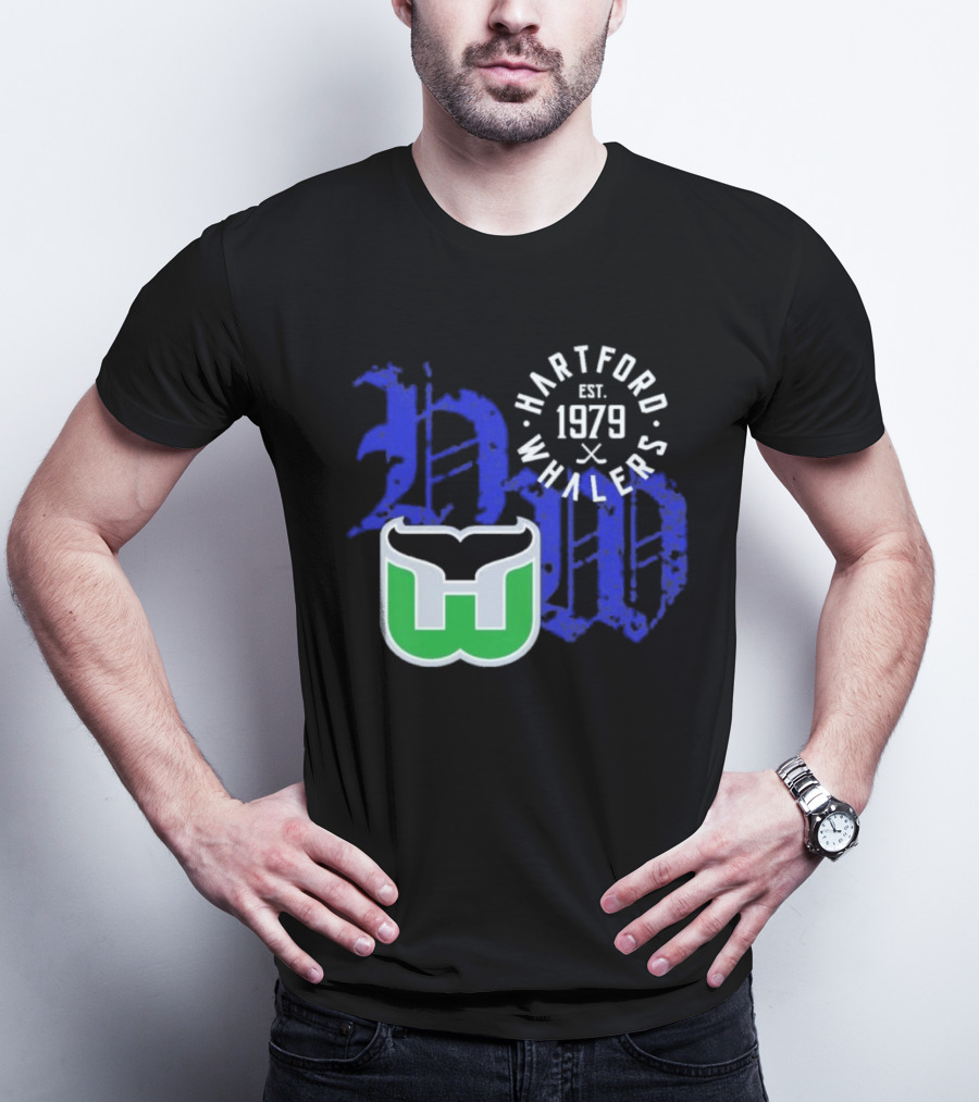Hartford Whalers Est. 1979 NHL Iconic Team T-Shirt