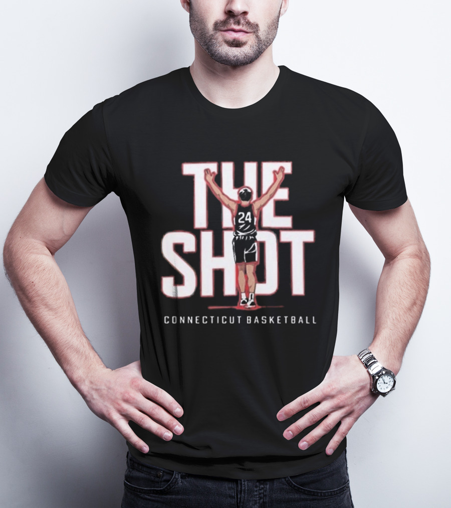 The Shot Connecticut Basketball Iconic Moment T-Shirt