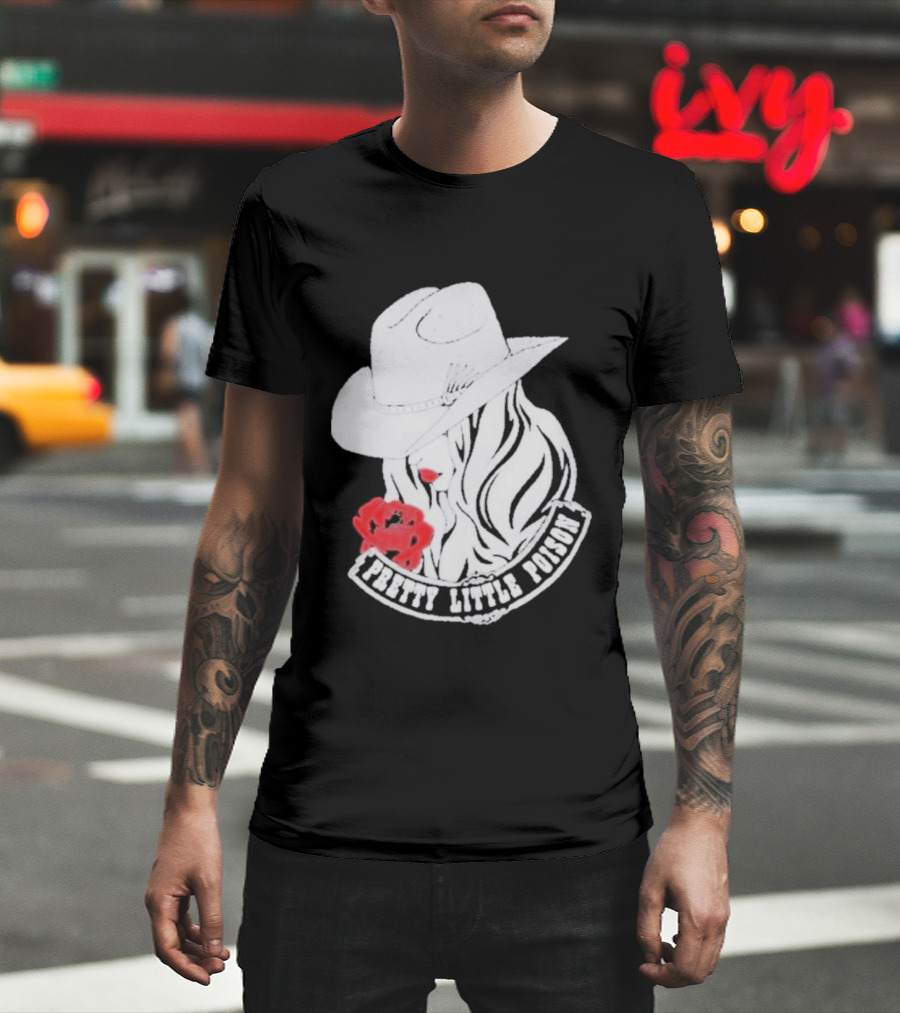 Warren Zeiders Cowgirl Pretty Little Poison Concert T-Shirt