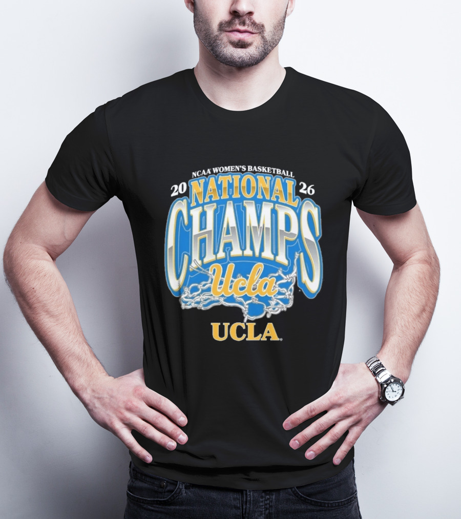 NCAA Women's Basketball 2026 National Champs UCLA Bruins T-Shirt