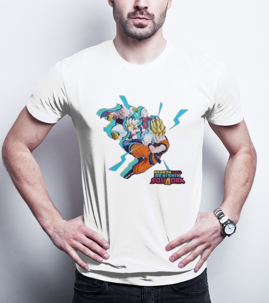 Dragon Ball Gekishin Squadra 2026 Games Battle Hour Characters T-Shirt