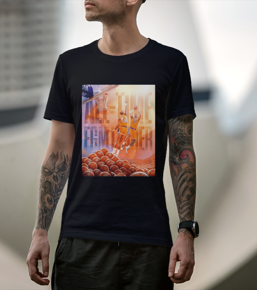 LeBron 23 Surpassing Kareem 33 All Time FGM Leader NBA Basketball T-Shirt