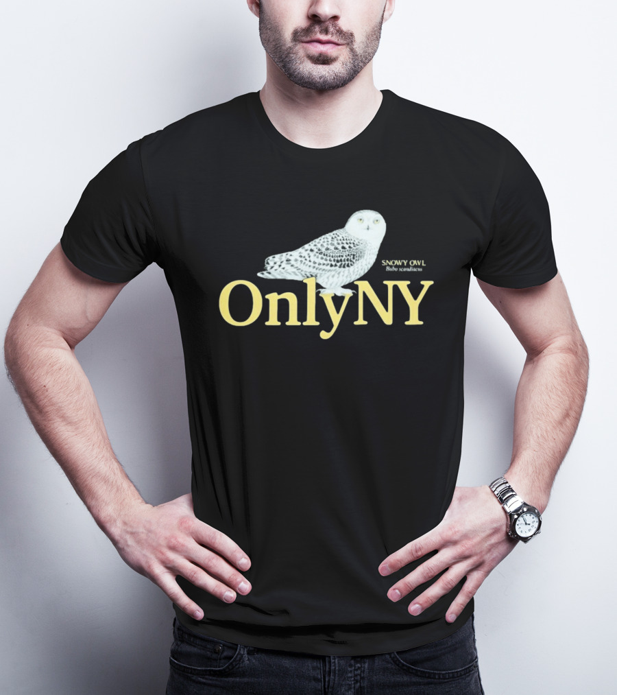 Only NY Snowy Owl Wild Manhattan T-Shirt