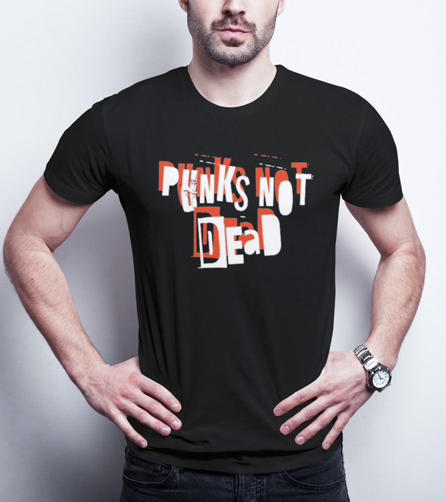 Punks Not Dead 76 26 Distorted T-Shirt