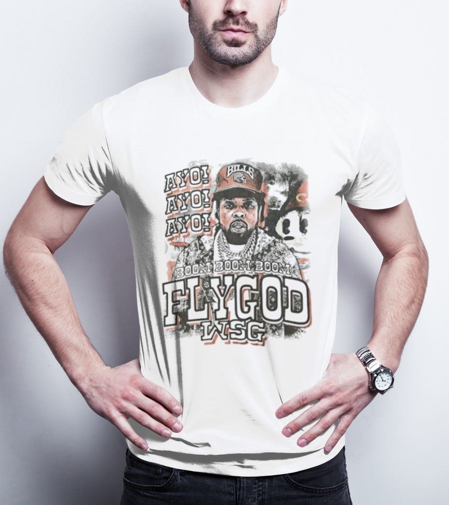 Boom Boom Boom Ayo Ayo Flygod WSG T-Shirt