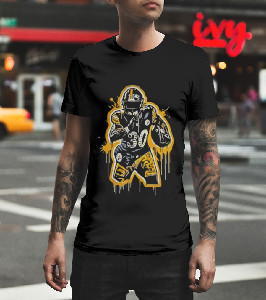 Steelers Football Jay Dub 30 Sports Fan Gear T-Shirt