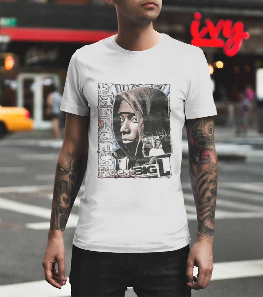 Harlem's Finest Big L Hip Hop Legend T-Shirt