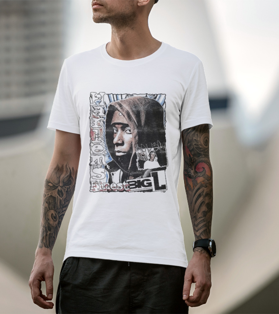 Harlem's Finest Big L Hip Hop Legend T-Shirt