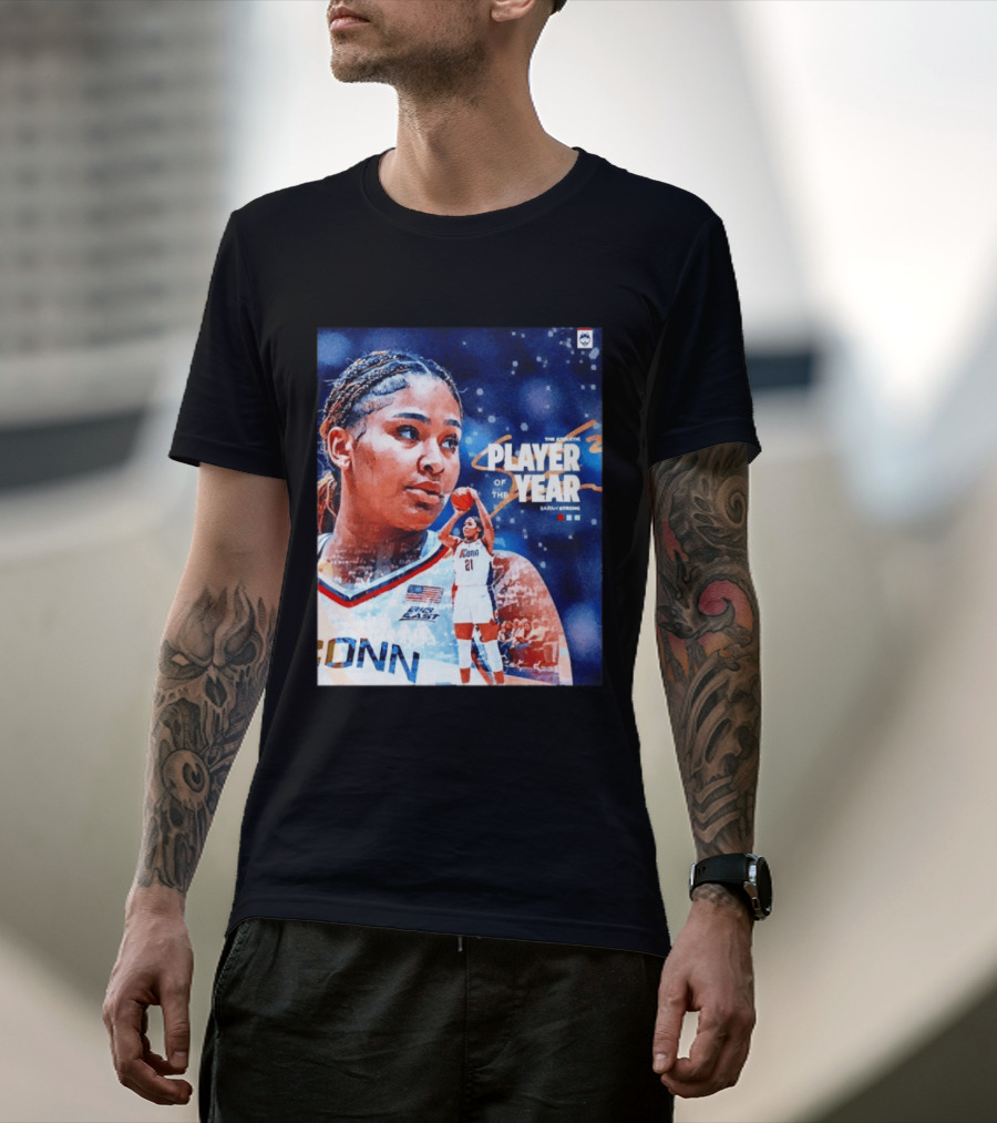 UConn Huskies The Athletic Player Of The Year Sarah Strong T-Shirt