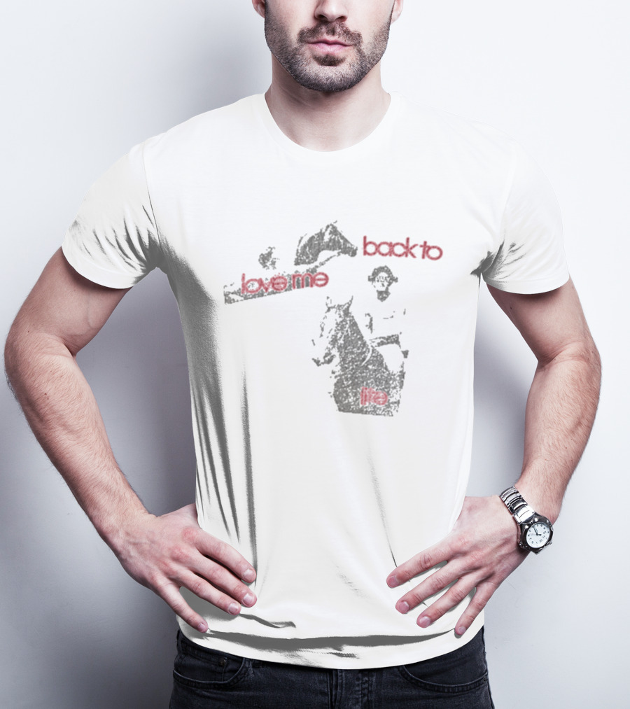 Back To Love Me Horseman Retro Paly Men's Back To Life T-Shirt