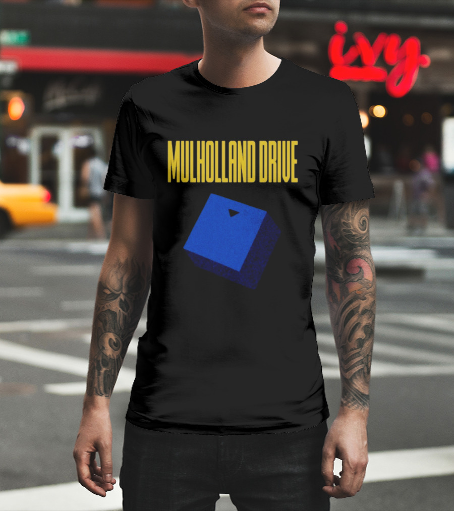 Mulholland Drive David Lynch Blue Box T-Shirt