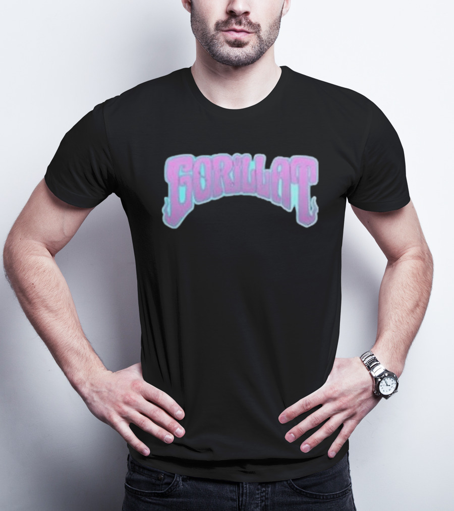 Kt8 Gorillat Pink And Blue T-Shirt