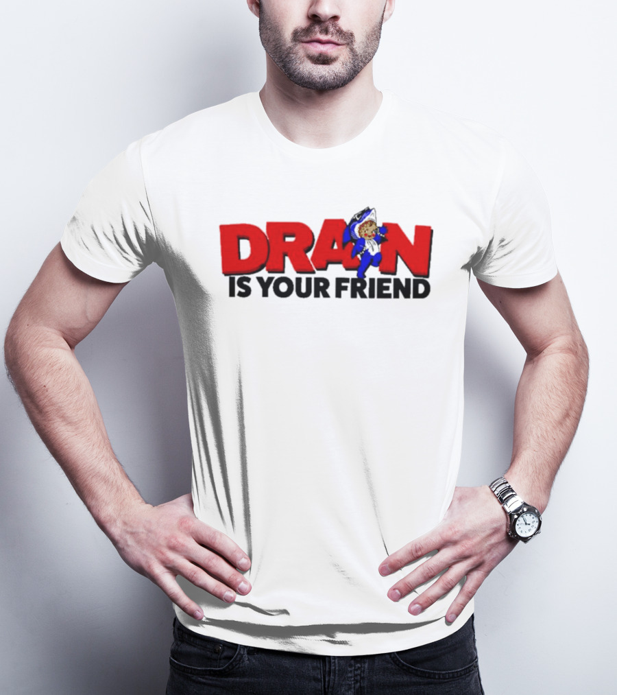 DRAN Is Your Friend Retro Cartoon Style Fun Nostalgia T-Shirt