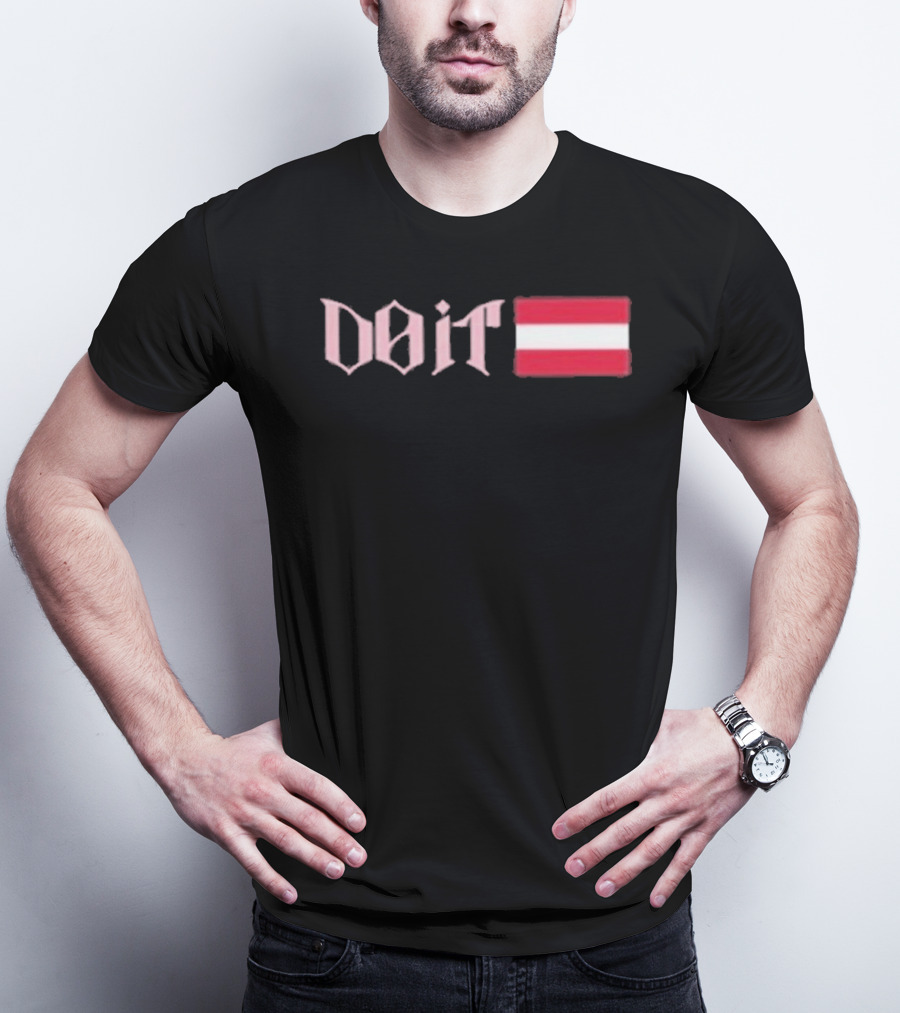 Do It Austria Stray Austria Flag T-Shirt