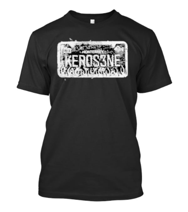 The Warning Kerosene Monterrey License Plate HEX Flame T-Shirt