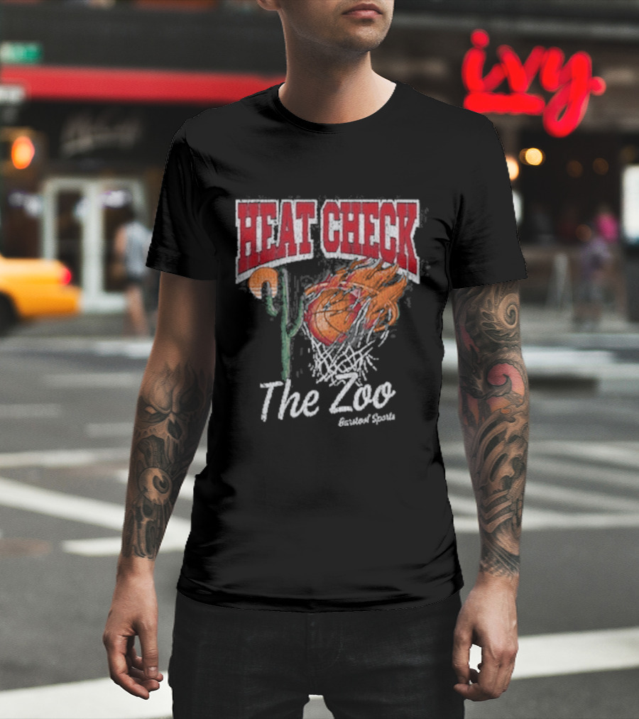 Heat Check The Zoo Basketball T-Shirt