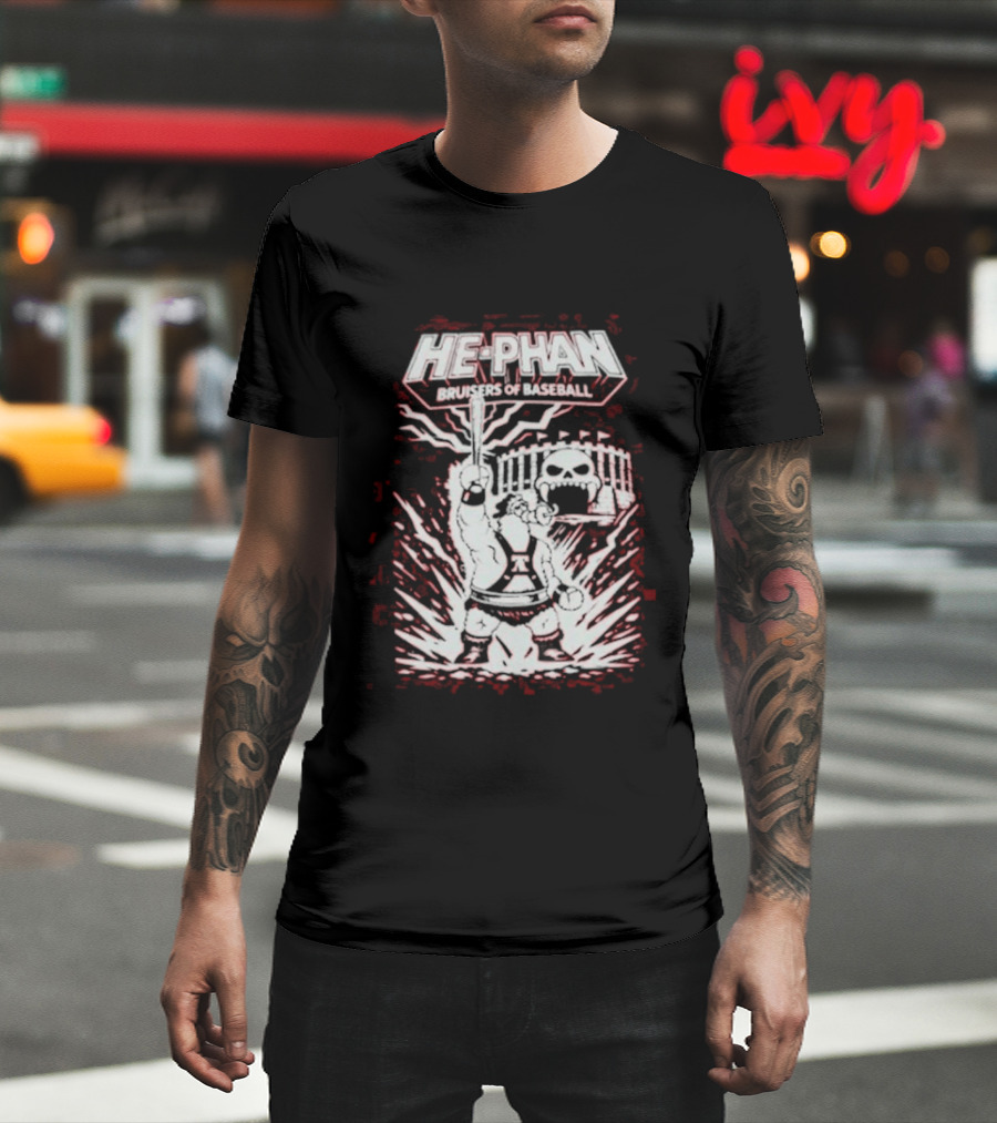 He Phan And The Bruisers Of Baseball T-Shirt