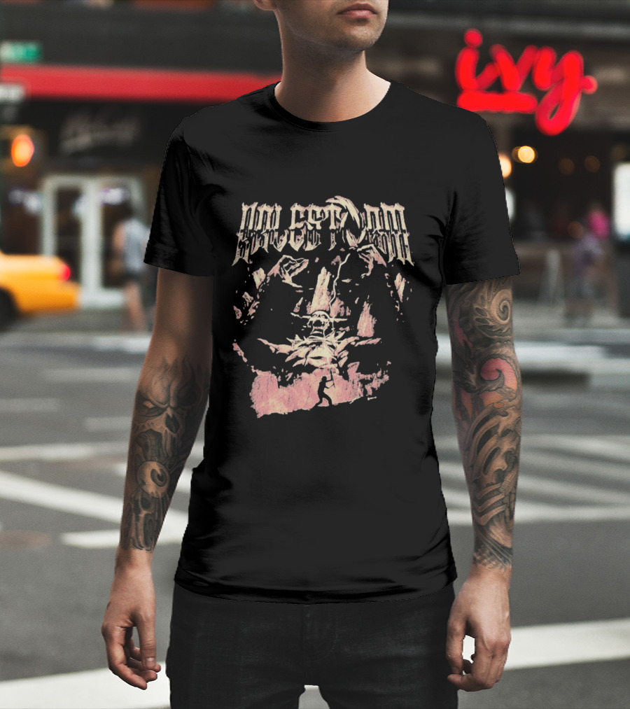 Halestorm Kings Road Demon Skeleton T-Shirt