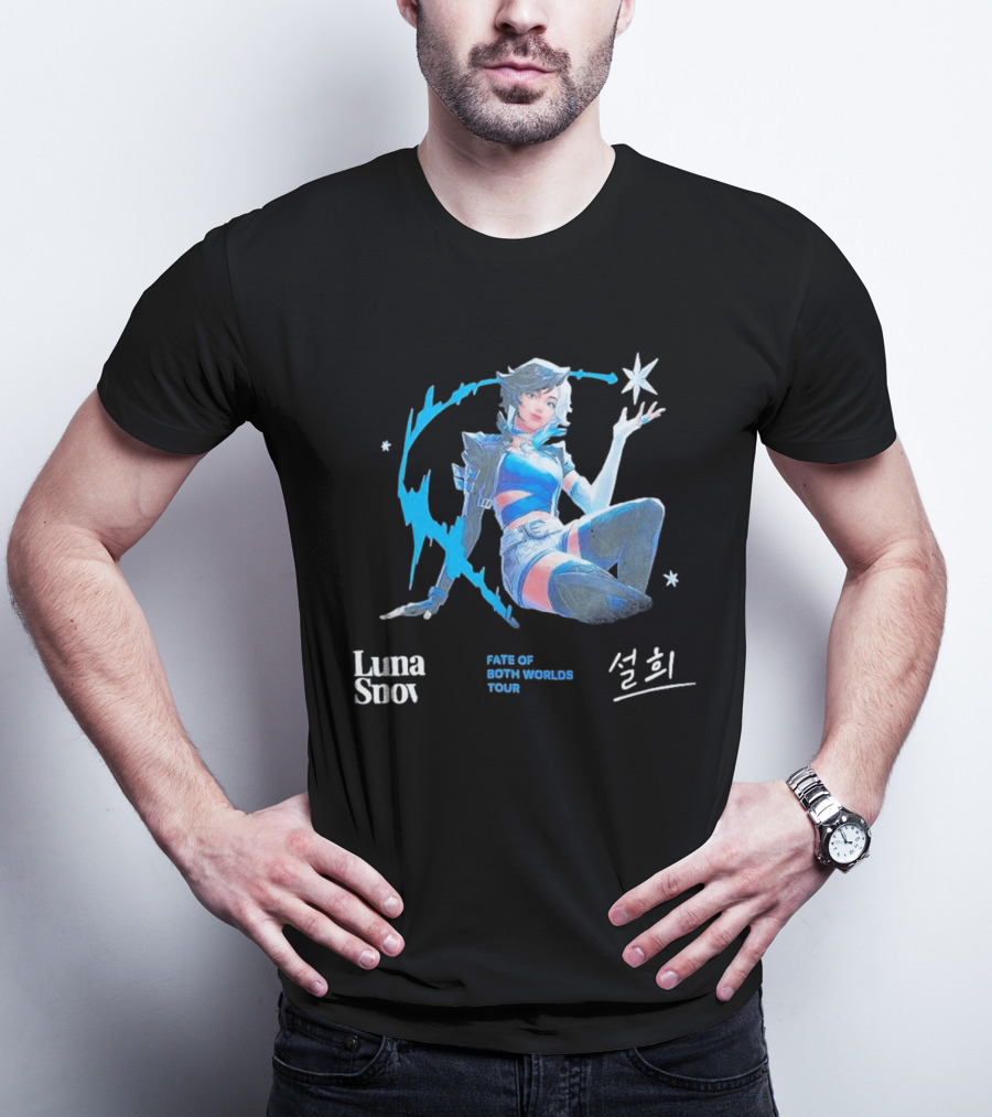 Luna Snow Fate Of Both Worlds Tour Marvel Rivals T-Shirt