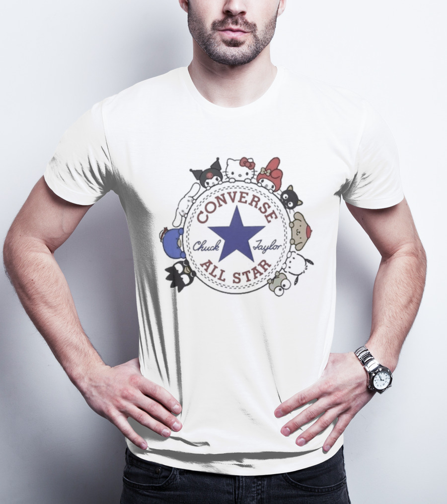 Converse All Star Chuck Taylor Hello Kitty And Friends Collaboration T-Shirt