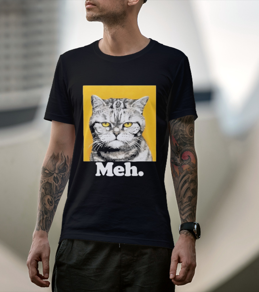 90 Day The Single Life Meh Cat T-Shirt