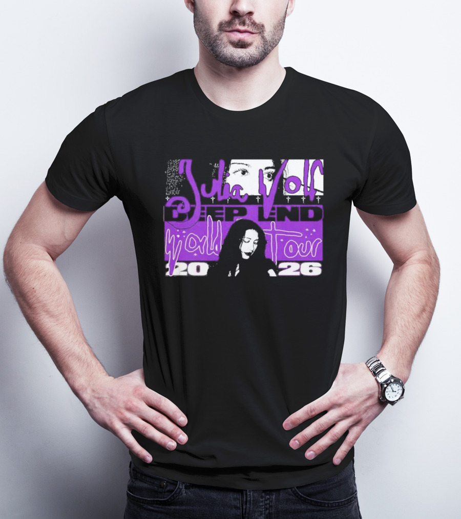 Julia Wolf 2026 The Deep End World Tour Dates T-Shirt