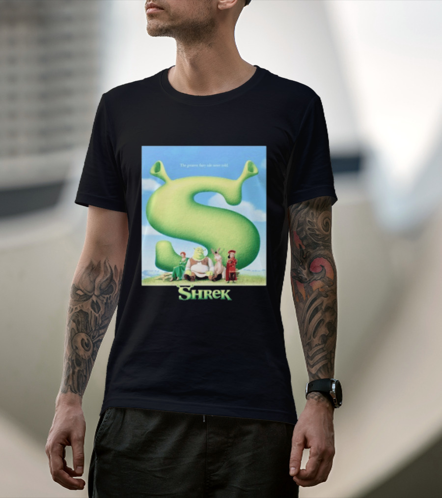 Shrek The Greatest Fairy Tale Never Told Movie Characters T-Shirt