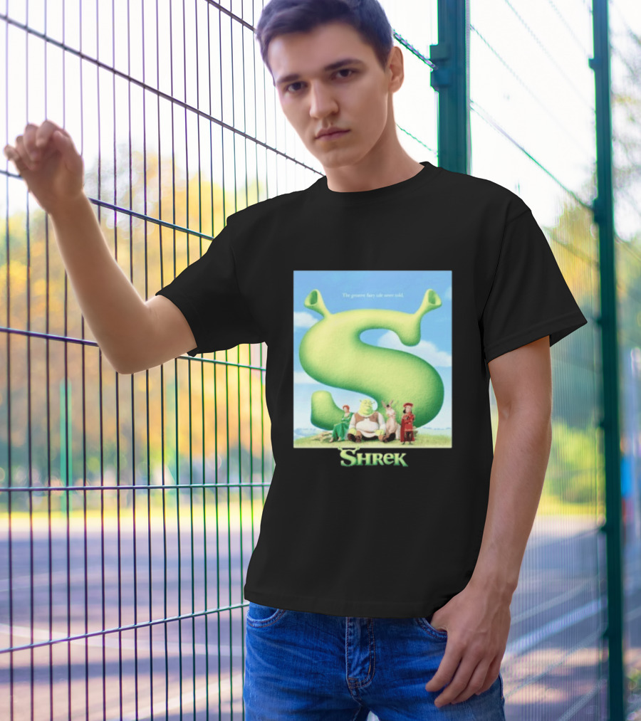 Shrek The Greatest Fairy Tale Never Told Movie Characters T-Shirt