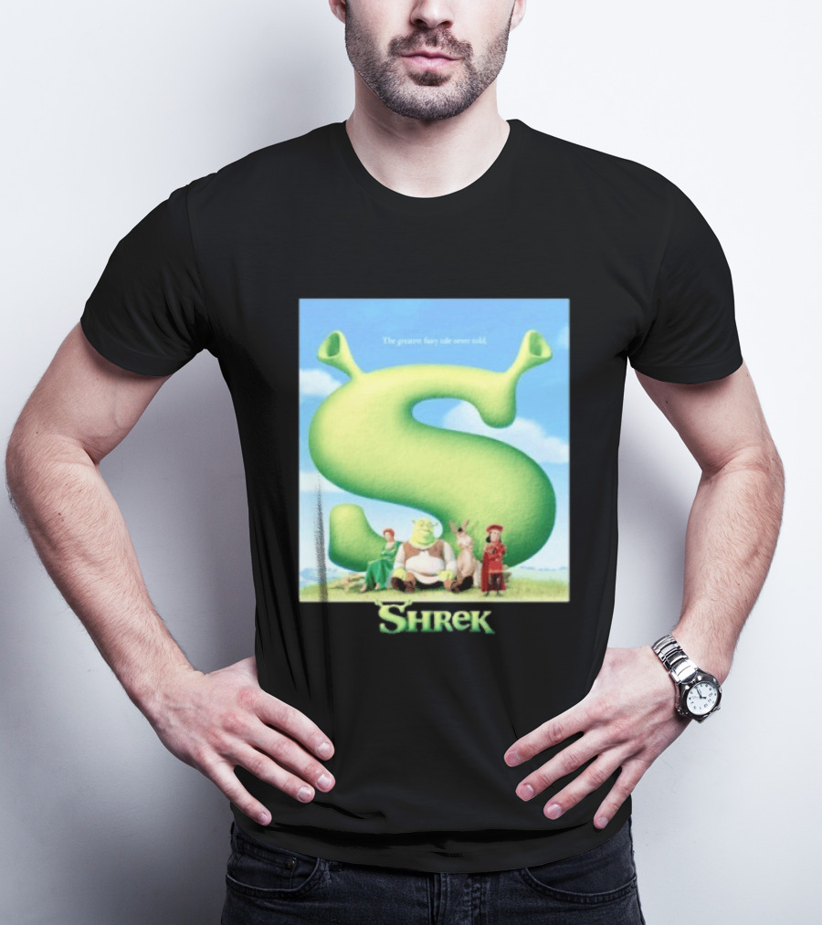 Shrek The Greatest Fairy Tale Never Told Movie Characters T-Shirt