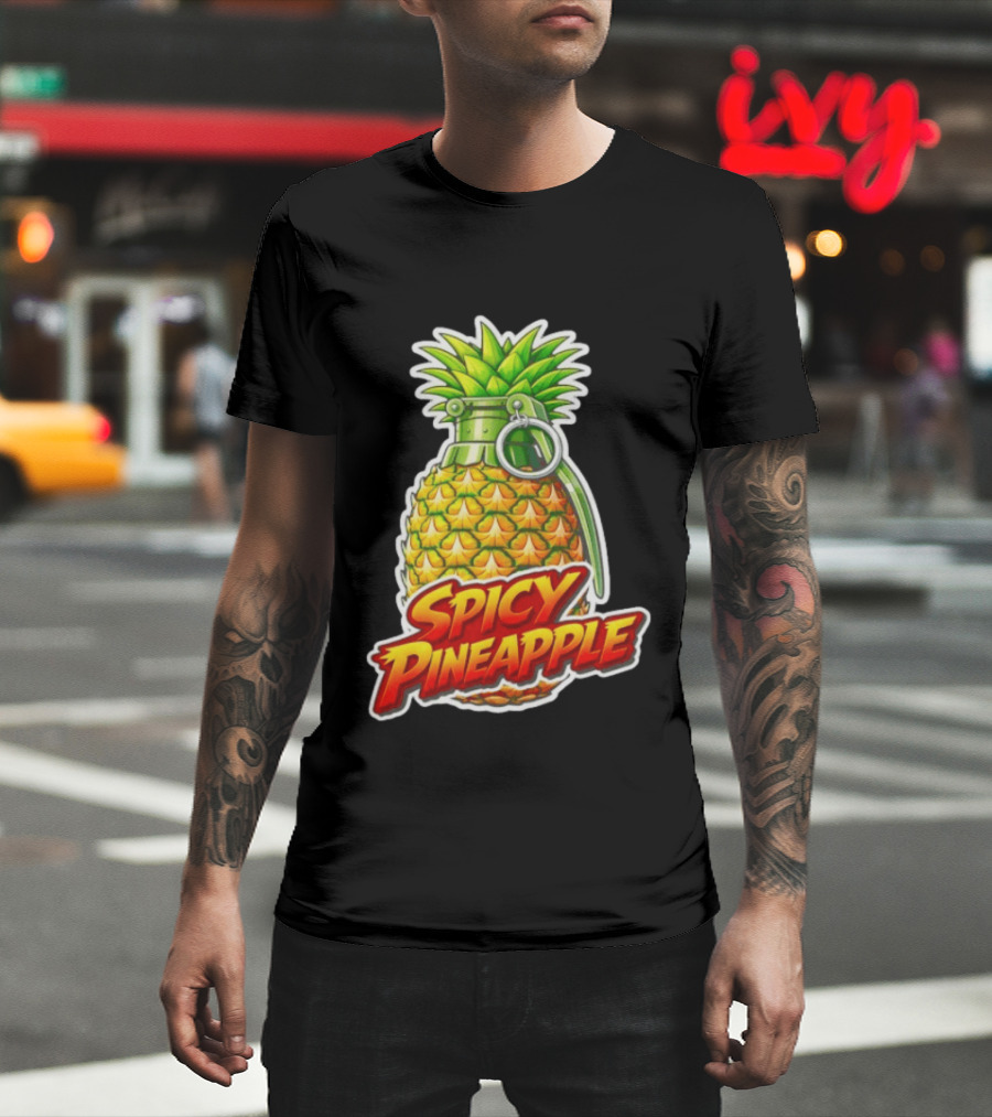 Spicy Pineapple Grenade T-Shirt