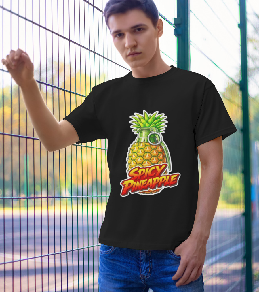 Spicy Pineapple Grenade T-Shirt