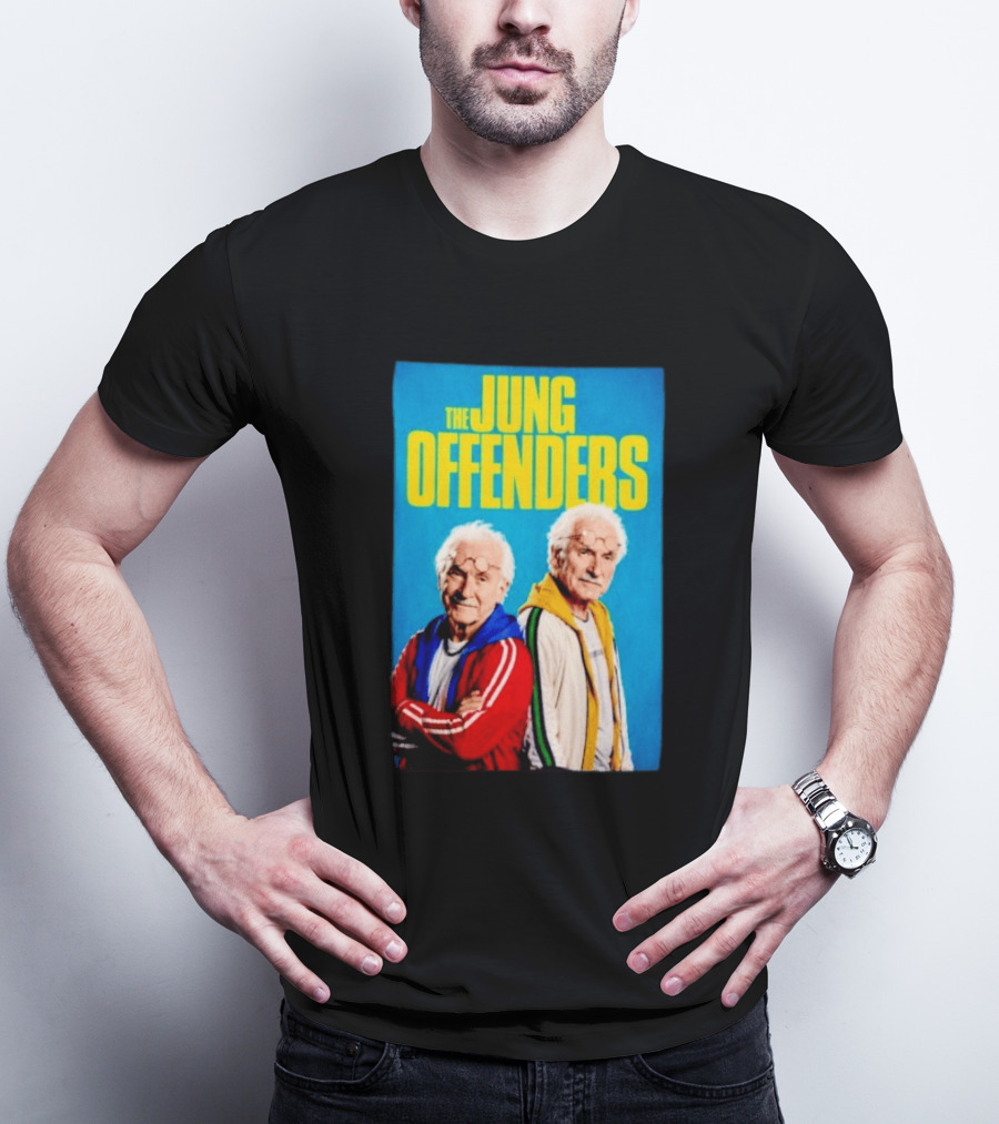 The Jung Offenders Comedy Duo Vintage Look T-Shirt