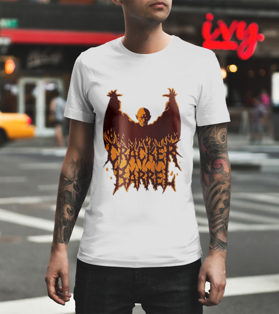 Kurt Barlow Cracker Barrel Fiery Vampire Horror T-Shirt