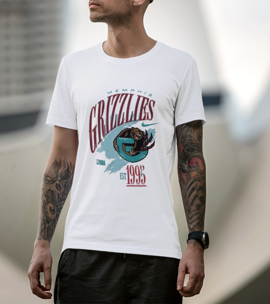 Memphis Grizzlies Est. 1995 NBA T-Shirt