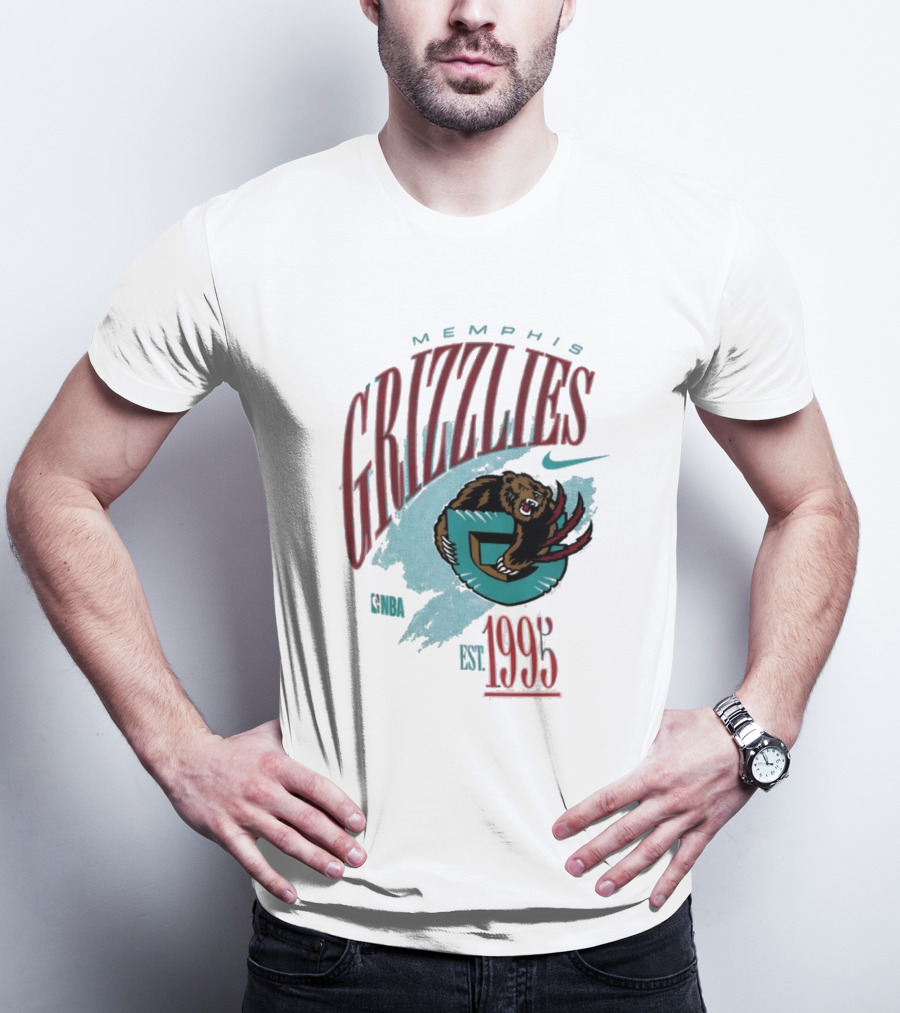Memphis Grizzlies Est. 1995 NBA T-Shirt