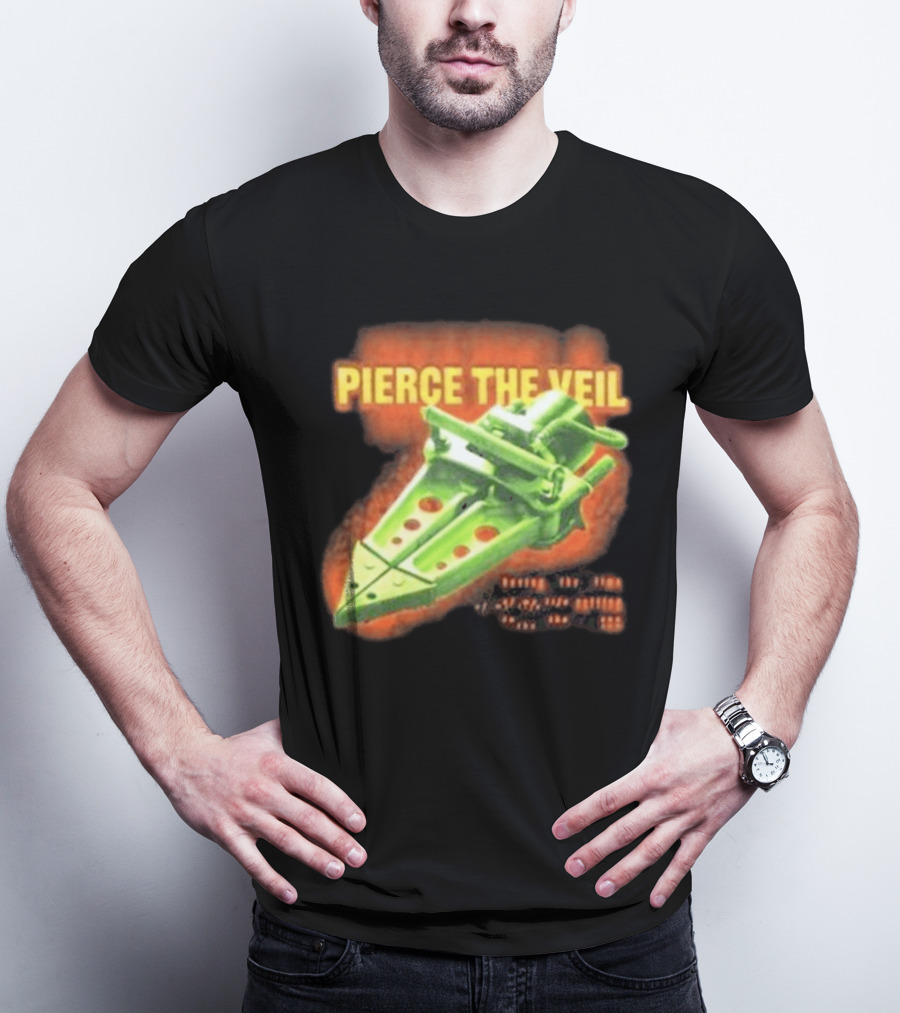 Pierce The Veil Jaws Movie Art Cover T-Shirt