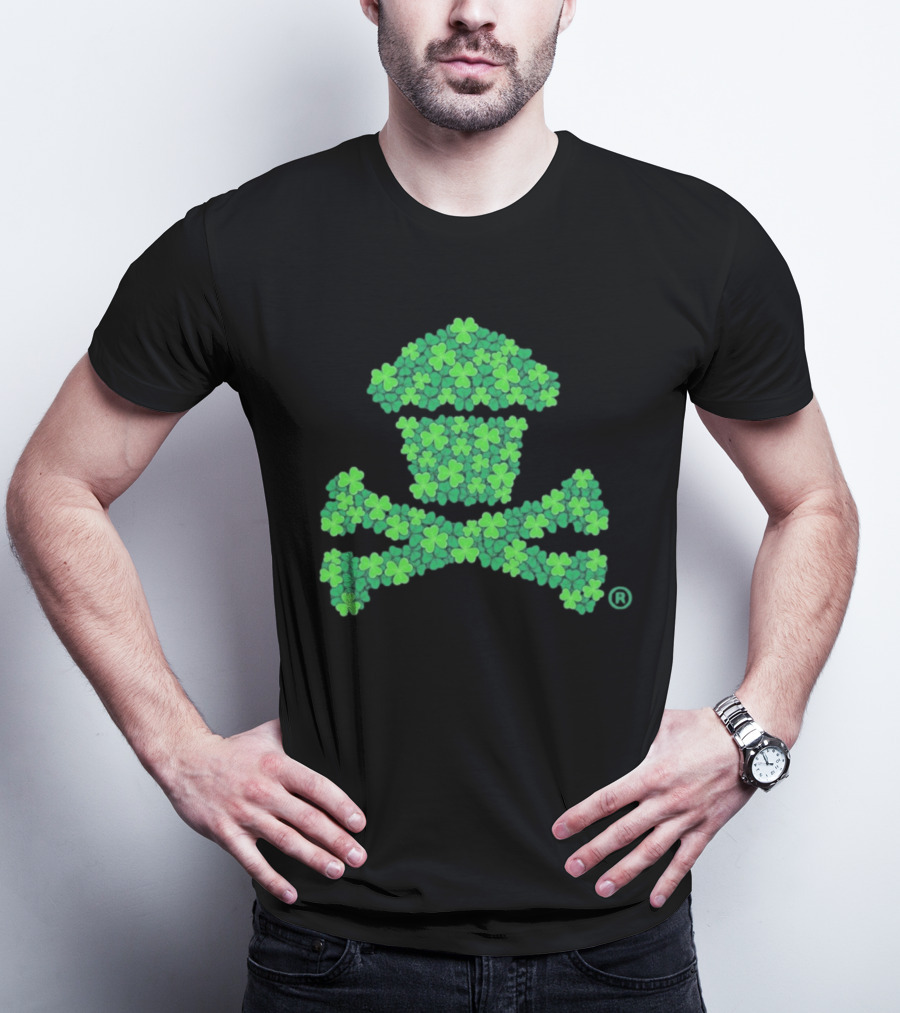 Johnny Cupcakes Clover Cupcake And Crossbones T-Shirt