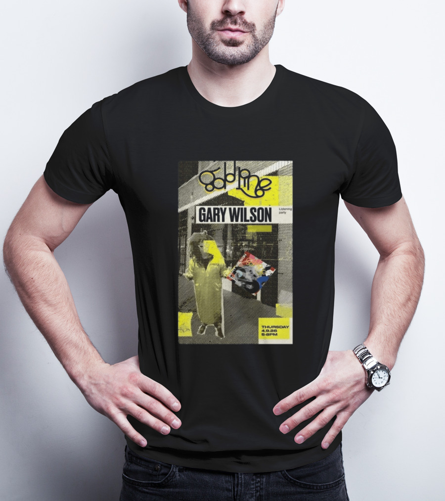 Gary Wilson Listening Party Goldline Los Angeles 4 9 26 T-Shirt