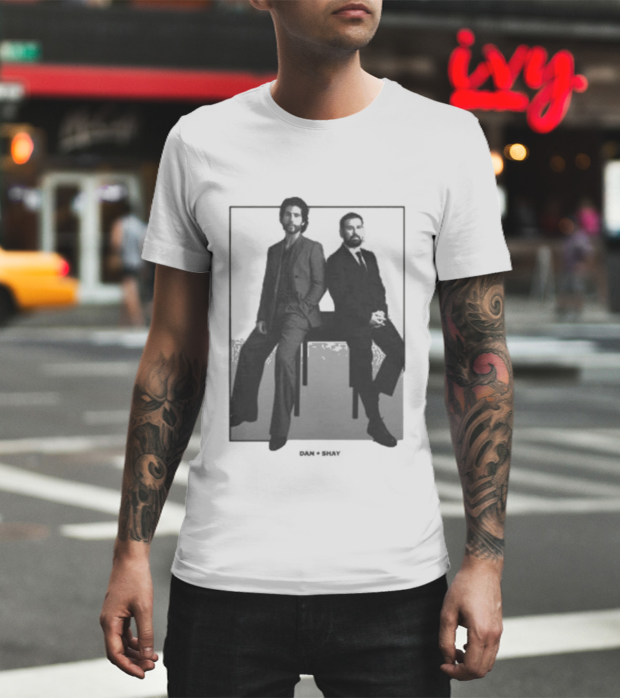 Dan And Shay Say So Monochrome Duo Photography T-Shirt