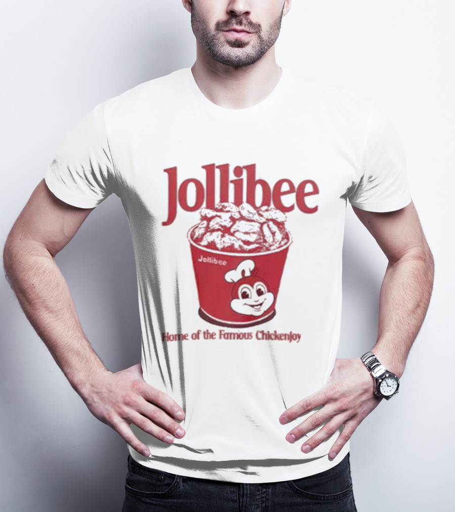 Jollibee Home Of The Famous Chickenjoy Bucket T-Shirt