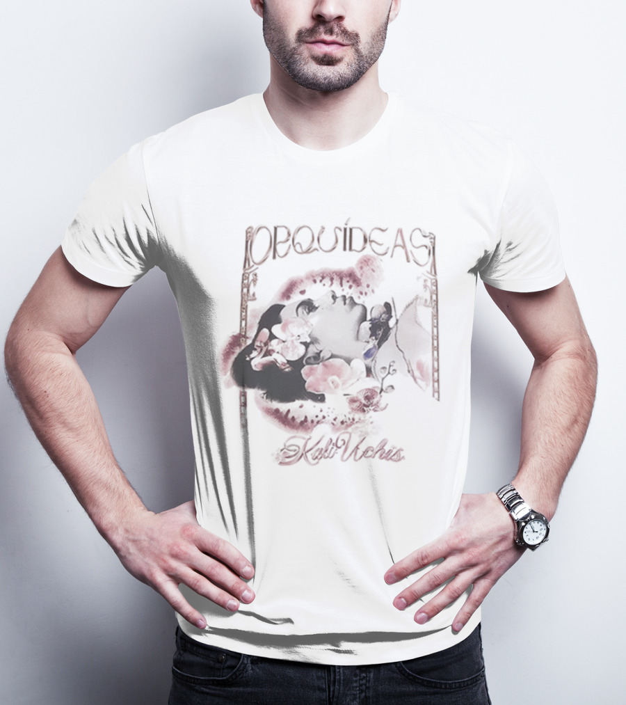 Orquídeas Kali Uchis Floral Concept T-Shirt