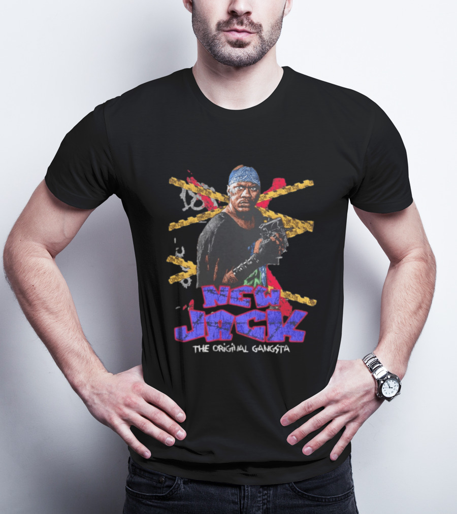 New Jack The Original Gangsta Classic Wrestling Legend T-Shirt