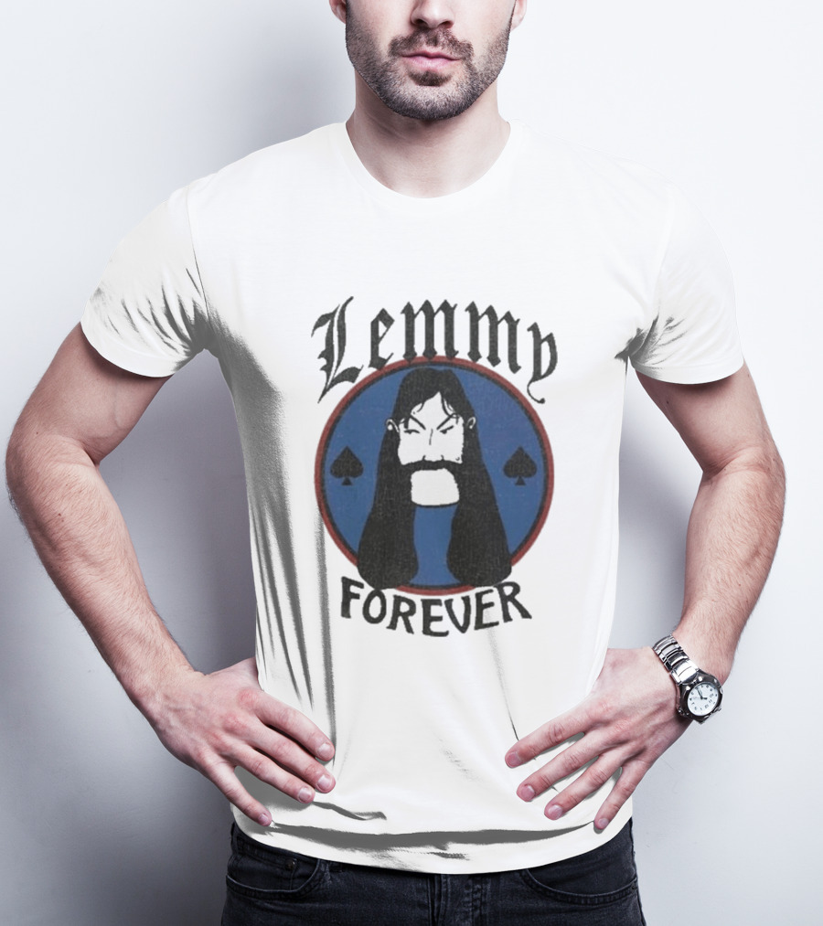 Lemmy Forever Motorhead Tribute Ace Of Spades T-Shirt