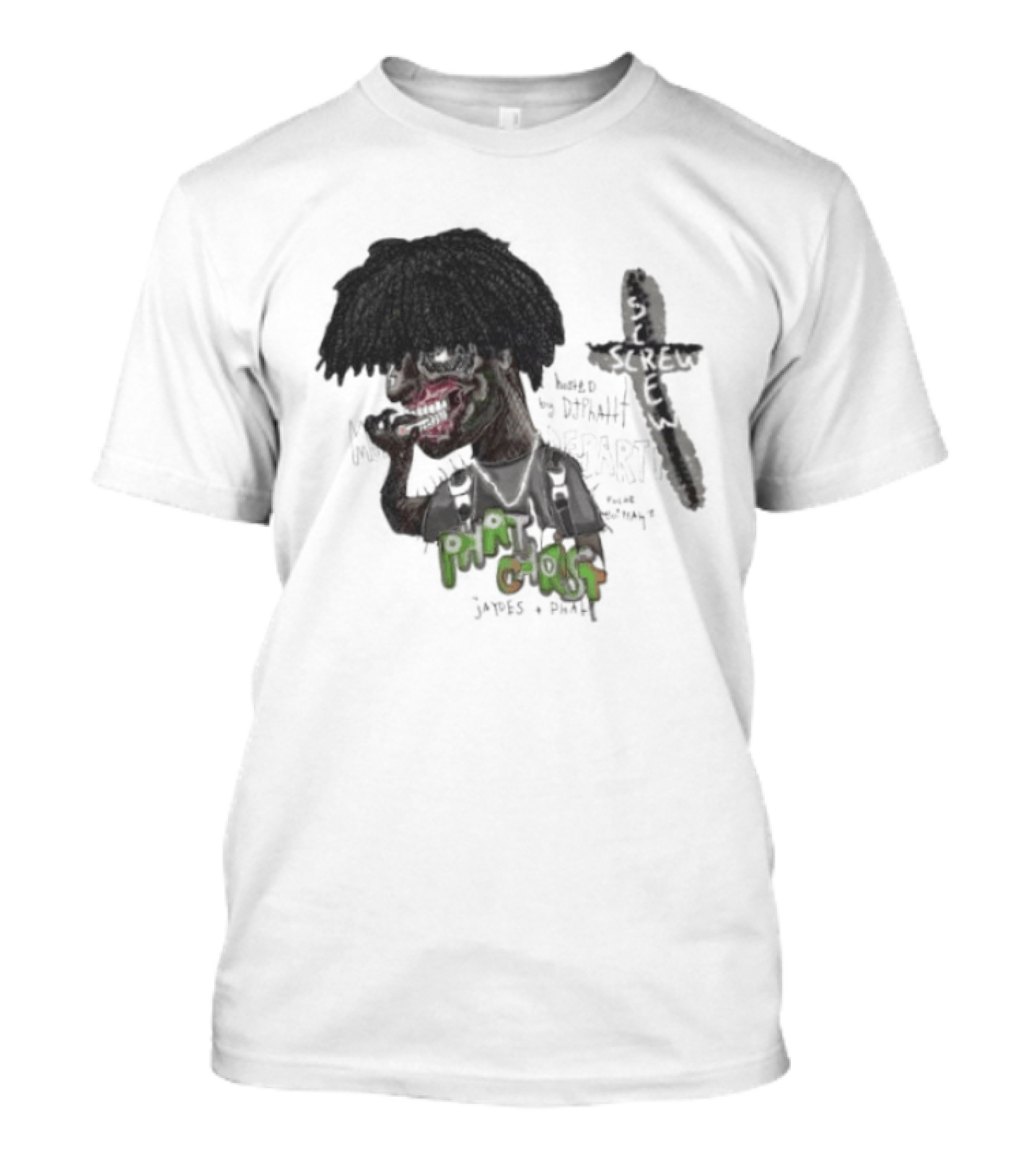 Phat Christ Jaydes DJ Phat Save Tonight Departure Classic Crewneck T-Shirt