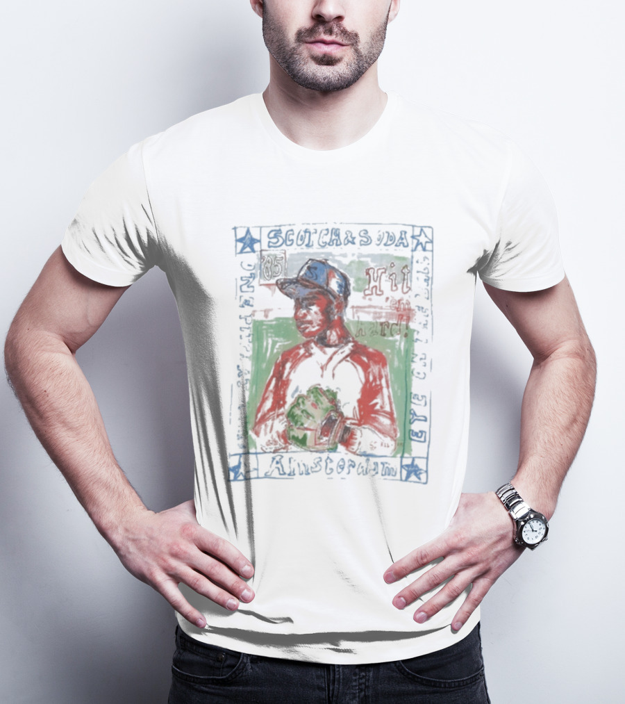 Scotch And Soda Baseball Relaxed Fit T-Shirt