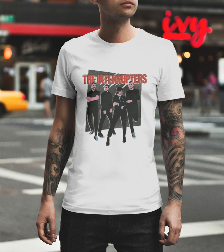 The Interrupters Band 2023 Spring Tour Color Pop Concert Series T-Shirt