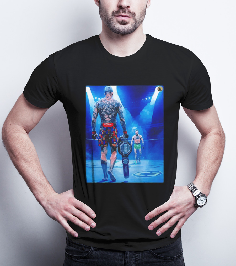 UFC Venum Oliveira McGregor BMF Championship Faceoff T-Shirt