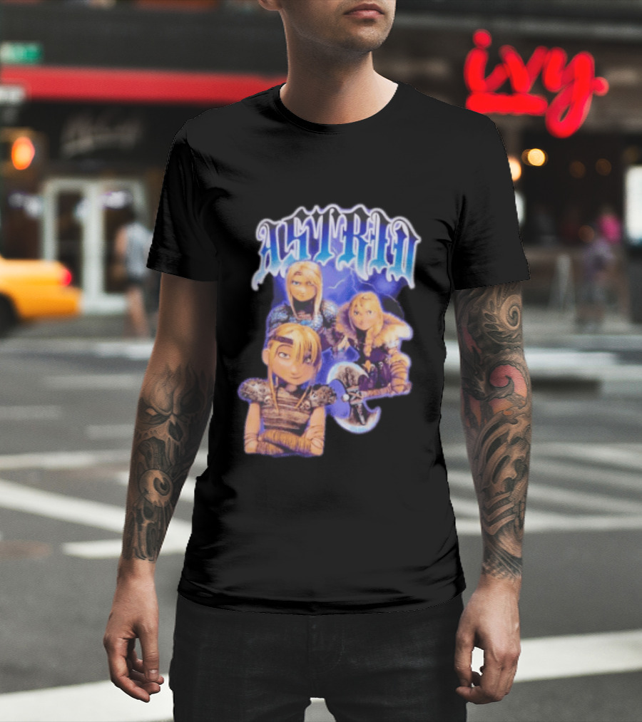 Astrid Collage How To Train Your Dragon T-Shirt