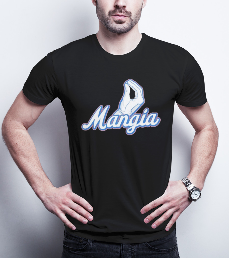 Mangia Italian Pinched Fingers Gesture Almost Sold Out T-Shirt