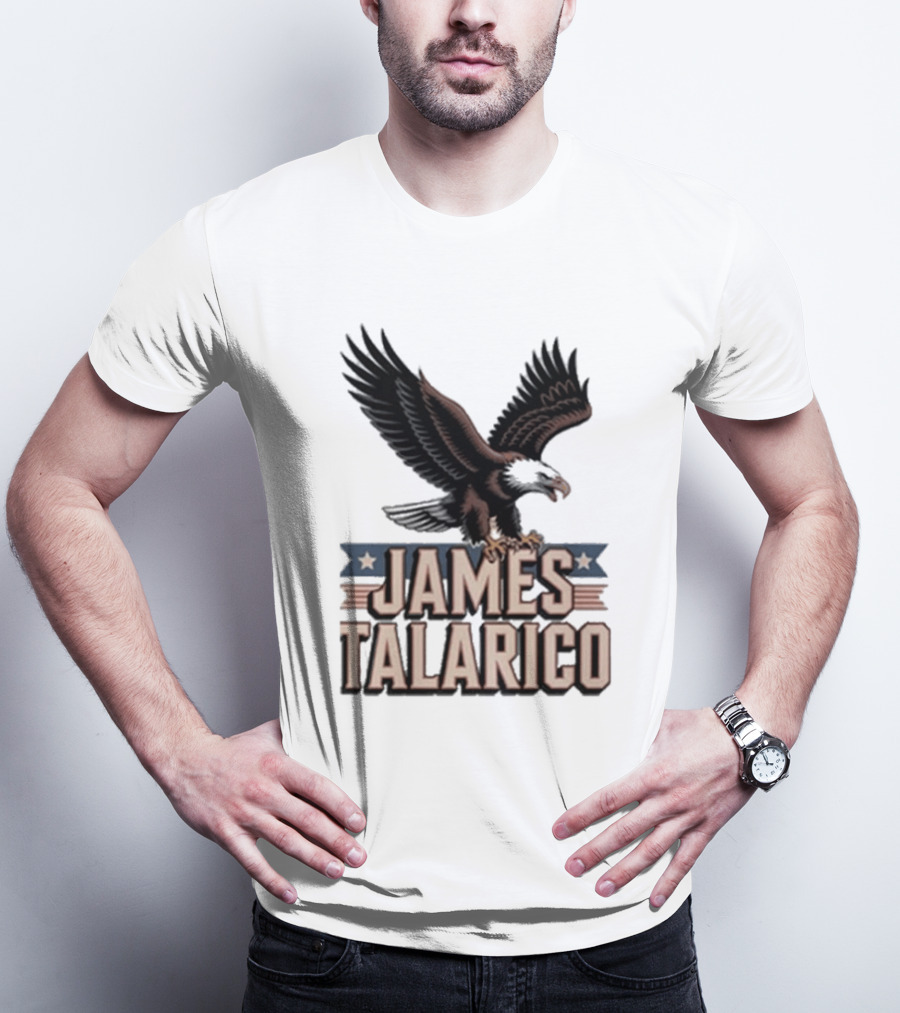 James Talarico Texas Senate 2026 Eagle Stars Stripes T-Shirt